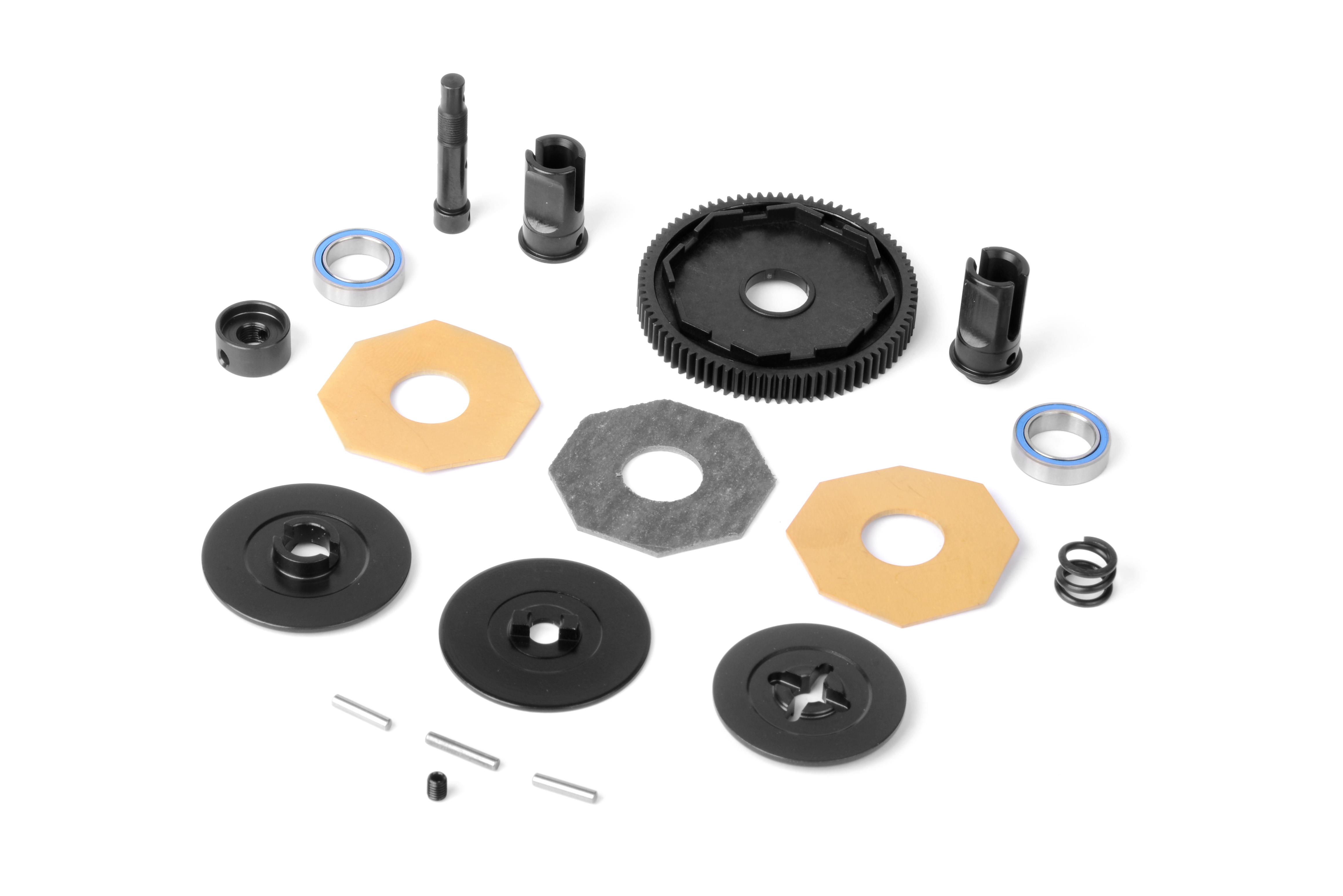 XB4 MULTI-ADJUSTABLE SLIPPER CLUTCH (MSC) - SET - RCSpeedshop